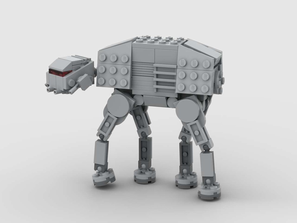 LEGO MOC Starwars AT-AT microscale by dark_white_bricks | Rebrickable ...