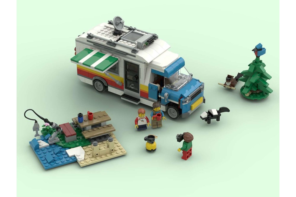 Lego Moc 31108 The New Camper Van Alternative Build By Generalpix