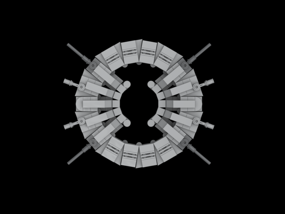 LEGO MOC Planetary shield over Scarif by AnonyM0us | Rebrickable ...