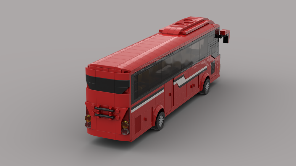 Lego Moc Coach Bus 04 Volvo 9700 By Yanix Rebrickable Build