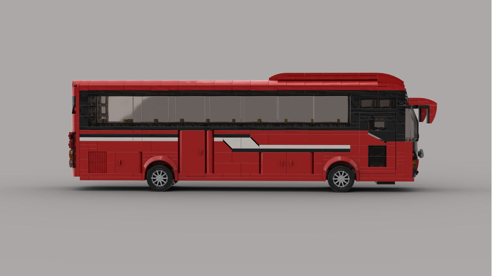 Lego Moc Coach Bus 04 Volvo 9700 By Yanix Rebrickable Build