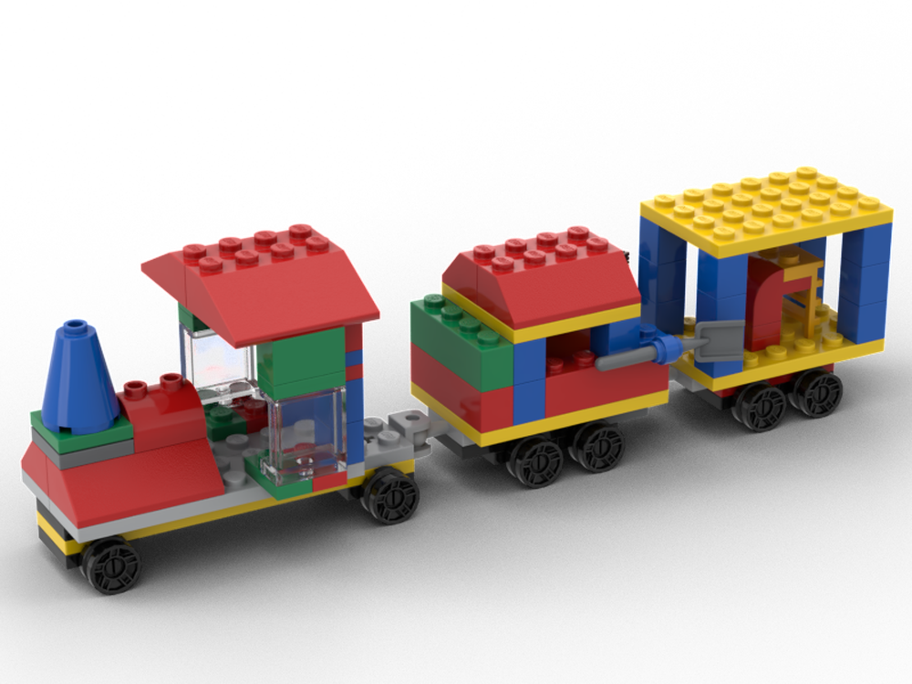 LEGO MOC Gardening Train by Kid Stripes | Rebrickable - Build with LEGO