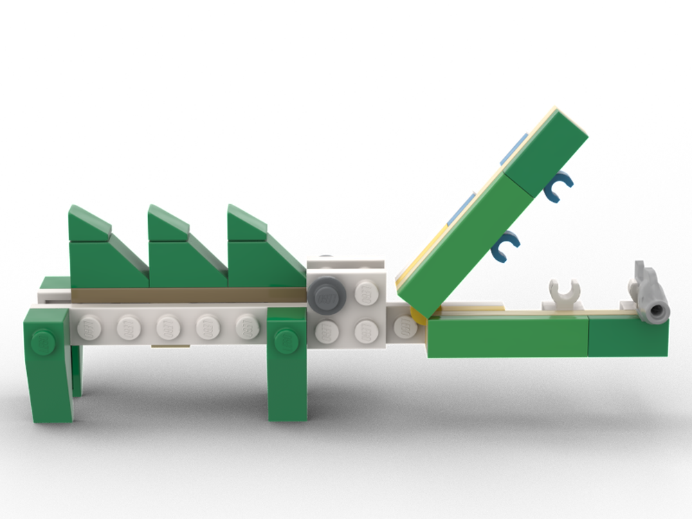 LEGO MOC Alligator by Kid Stripes | Rebrickable - Build with LEGO