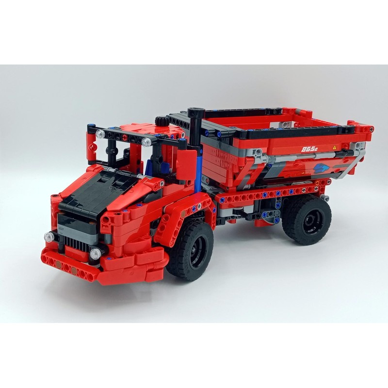 LEGO MOC 42144 Volvo Articulated Hauler by Nequmodiva | Rebrickable ...