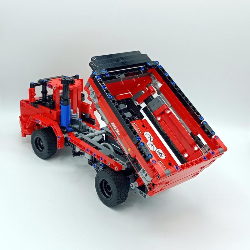 LEGO MOC 42144 Volvo Articulated Hauler by Nequmodiva | Rebrickable ...