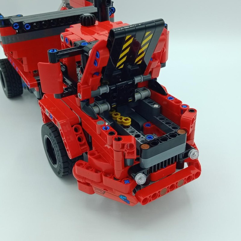 LEGO MOC 42144 Volvo Articulated Hauler by Nequmodiva | Rebrickable ...