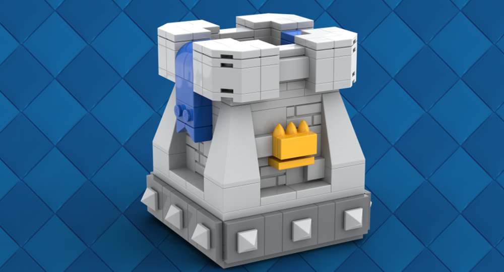 LEGO MOC Clash Royale - Princess Tower by frug | Rebrickable - Build ...