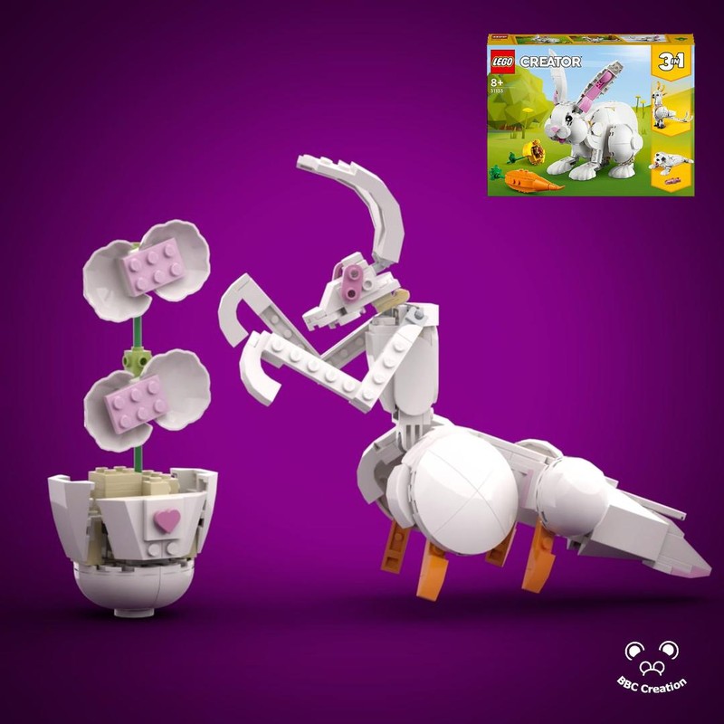 LEGO MOC White Mantis by bbchai | Rebrickable - Build with LEGO