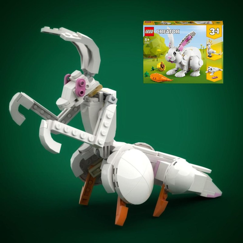 LEGO MOC White Mantis by bbchai | Rebrickable - Build with LEGO
