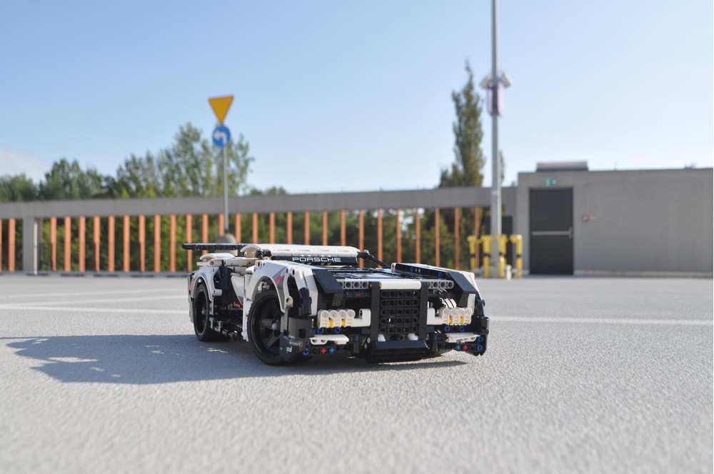 Lego Moc 42096 B Model Sportcar By Igolo Rebrickable Build With Lego
