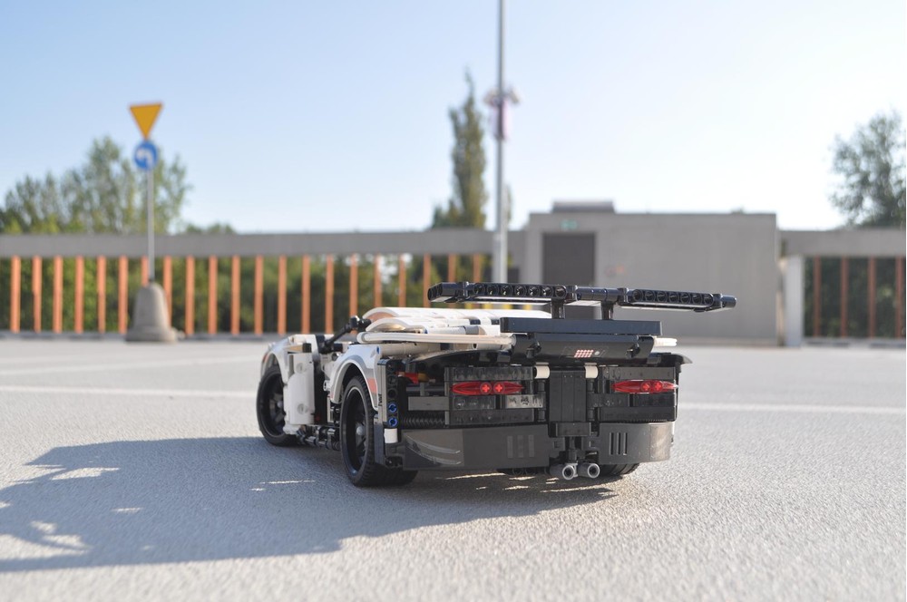 Lego Moc 42096 B Model Sportcar By Igolo Rebrickable Build With Lego