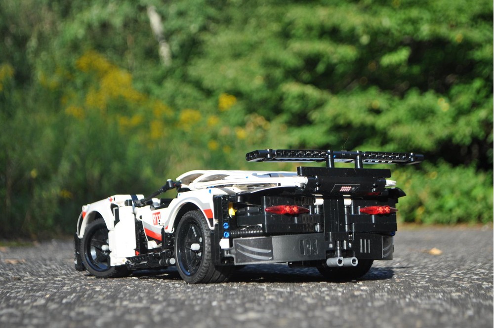 LEGO MOC 42096 B-Model Sportcar by Igolo | Rebrickable - Build with LEGO