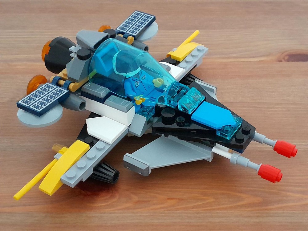 LEGO MOC 60354 Starfighter I by R4D3K | Rebrickable - Build with LEGO