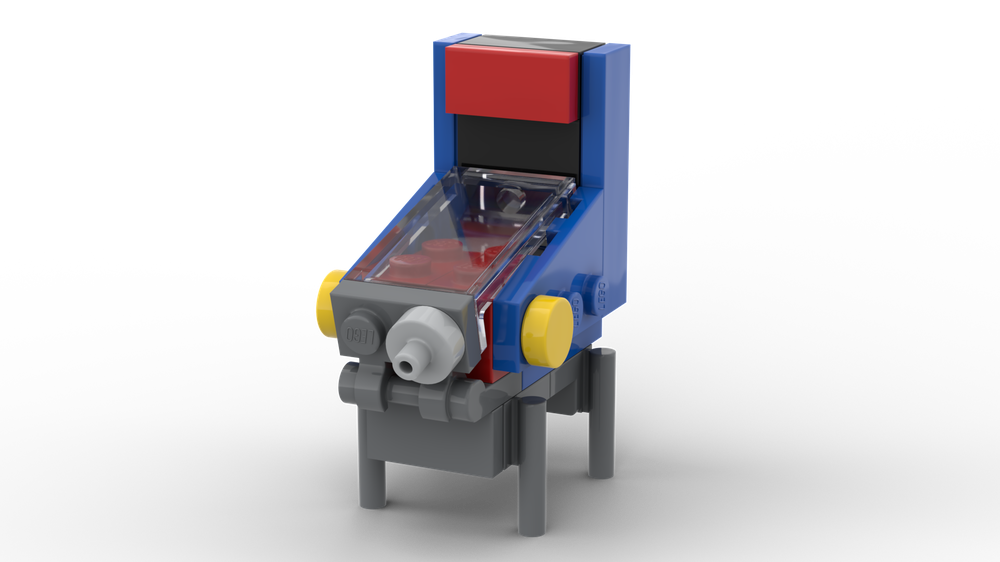 LEGO MOC Pinball Machine v1 by AntOrman | Rebrickable - Build with LEGO