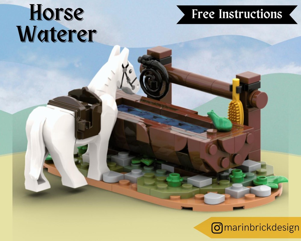 LEGO MOC-157947 Horse Waterer - Lego Castle Medieval Moc by ...