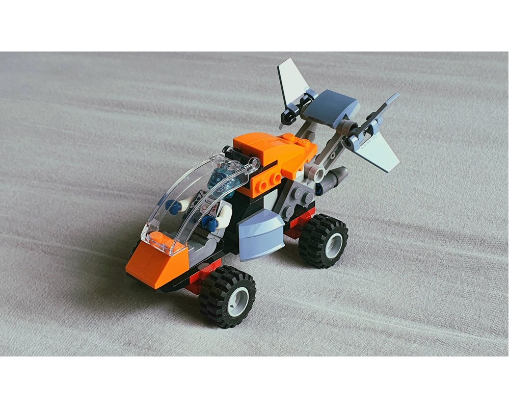 LEGO MOC Cyber Buggy One, 4x4 Off-Road Suspension Terrain Buggy by BJ ...