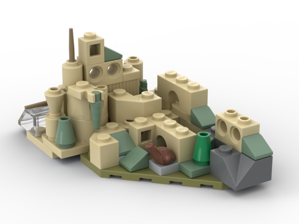 LEGO MOC Castle ruins (30435) by sabotagedninja | Rebrickable - Build ...