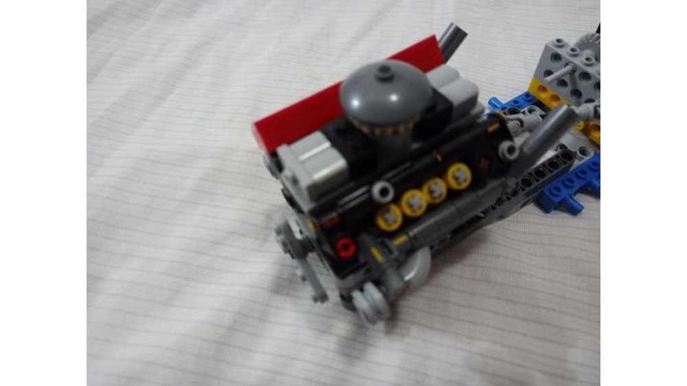 LEGO MOC Twin-turbo V8 Engine: Circular Air Filter Edition by ...