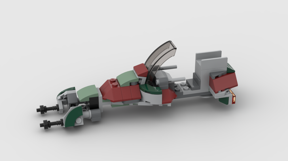 LEGO MOC 75344 - Boba Fett Microfighter Alt Build - Speeder by TTuu | Rebrickable - Build with LEGO