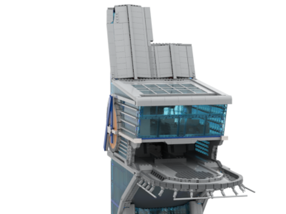LEGO MOC Huge Avengers Tower by Brick North | Rebrickable - Build with LEGO