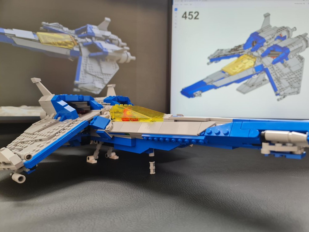 LEGO MOC UCS Lightyear's XL-15 by A_Great_Builder | Rebrickable - Build ...