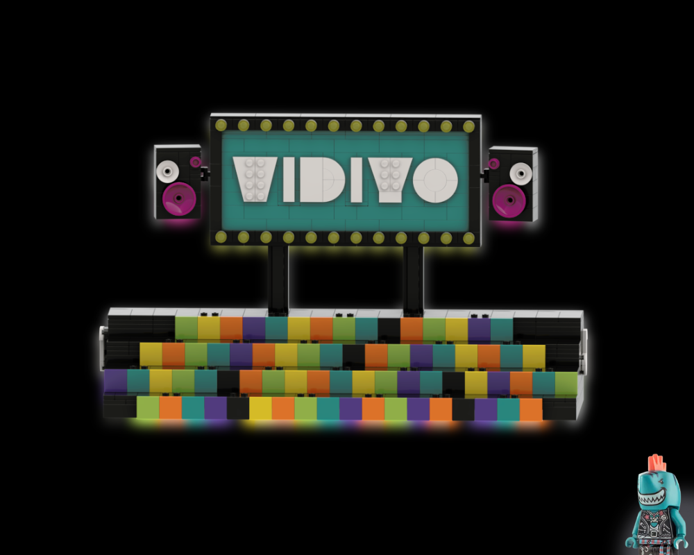 LEGO MOC VIDIYO CMF / Bandmates - Minifigures Display Stand by ...