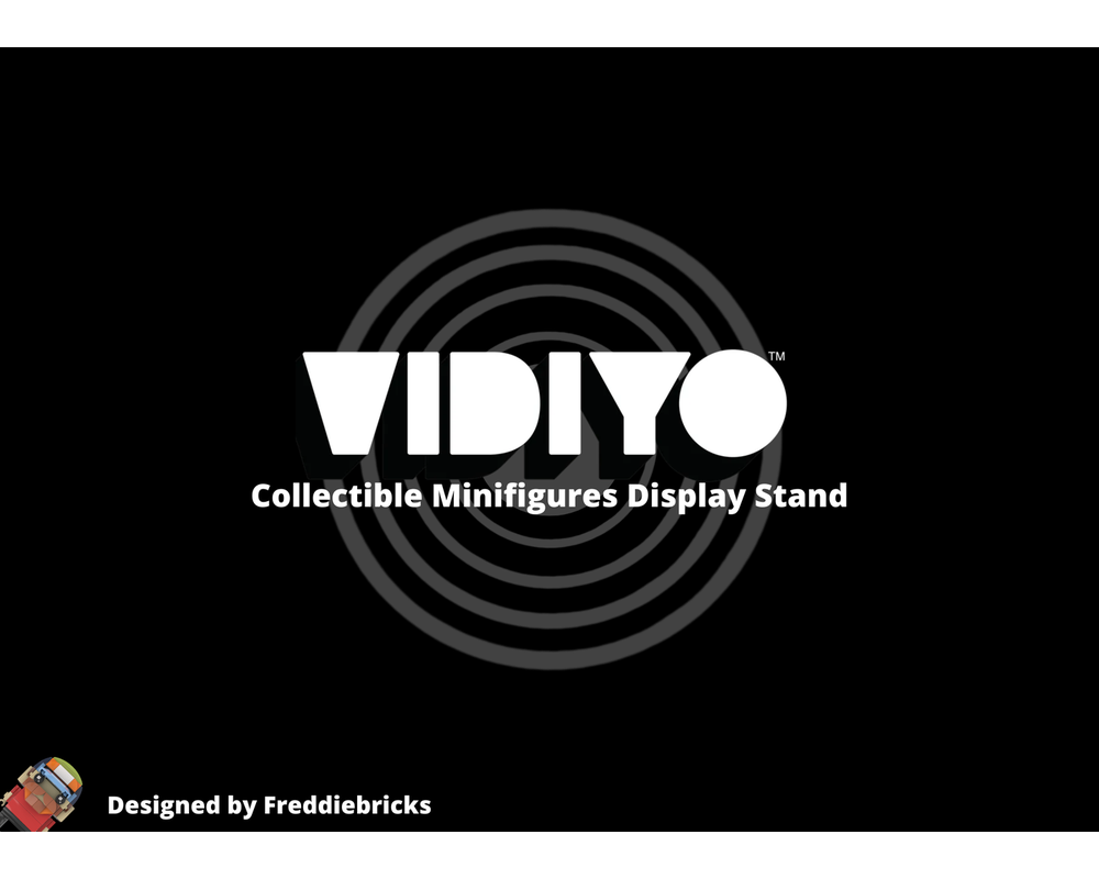 Lego Moc Vidiyo Cmf Bandmates Minifigures Display Stand By