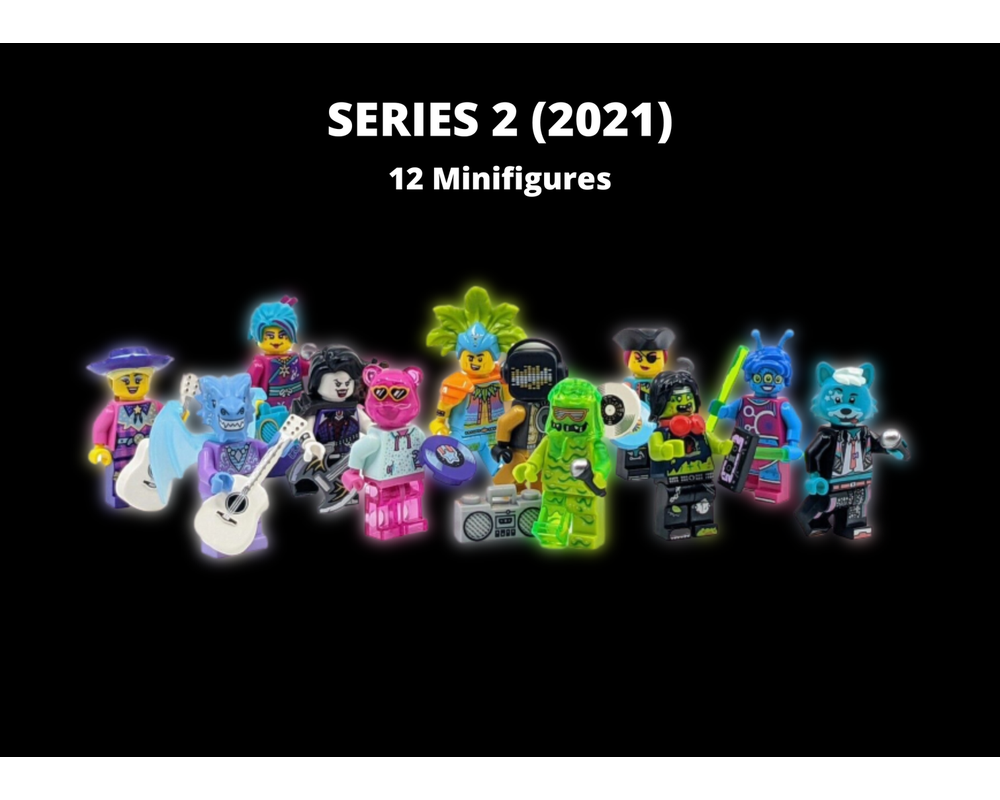 LEGO MOC VIDIYO CMF / Bandmates - Minifigures Display Stand by ...