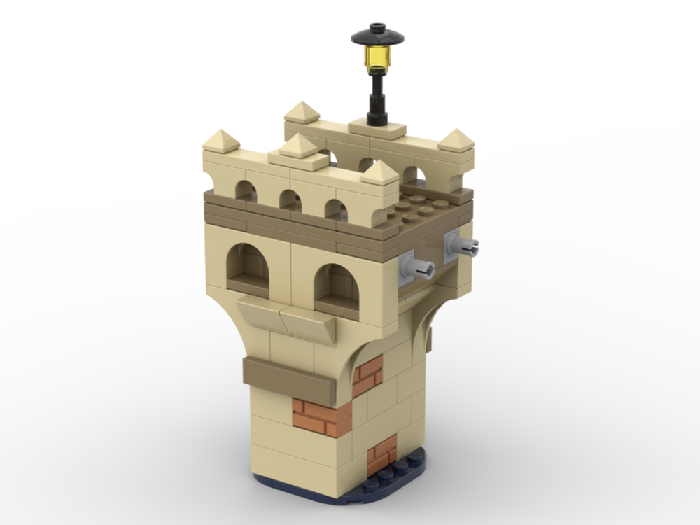 Lego Moc Hp Modular Viaduct Bridge The Final Battle By Gobsmack