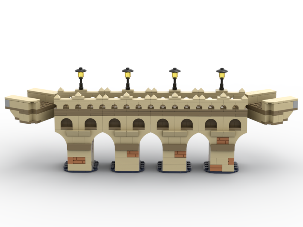 Lego Moc Hp Modular Viaduct Bridge The Final Battle By Gobsmack