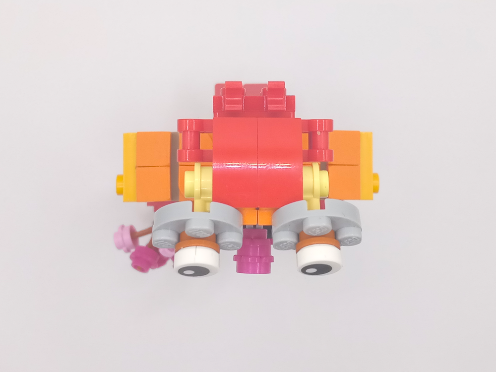 LEGO MOC 40593 Mr. Monster by Dafeld | Rebrickable - Build with LEGO
