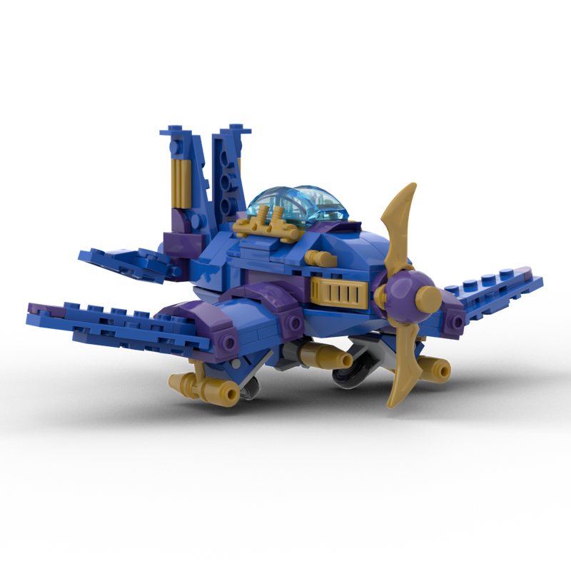 LEGO MOC Aerosmith - Lil'Bomber by Mathieu3110 | Rebrickable - Build ...