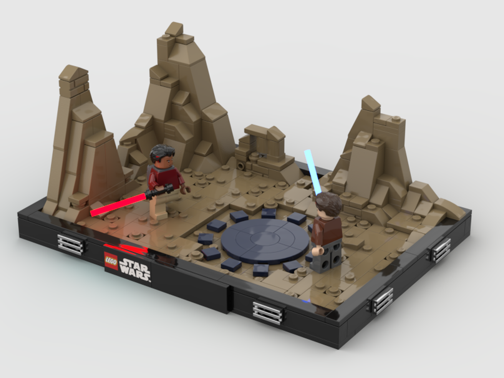 LEGO MOC Bode betrays cal kestis diorama by CRPotion | Rebrickable - Build with LEGO