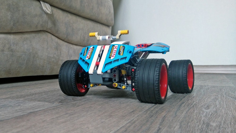 LEGO MOC 42077 Quad bike by Lid Technic | Rebrickable - Build with LEGO