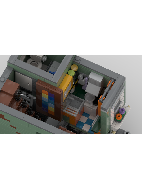 LEGO MOC Medical Practice and Artists House by Malice | Rebrickable ...