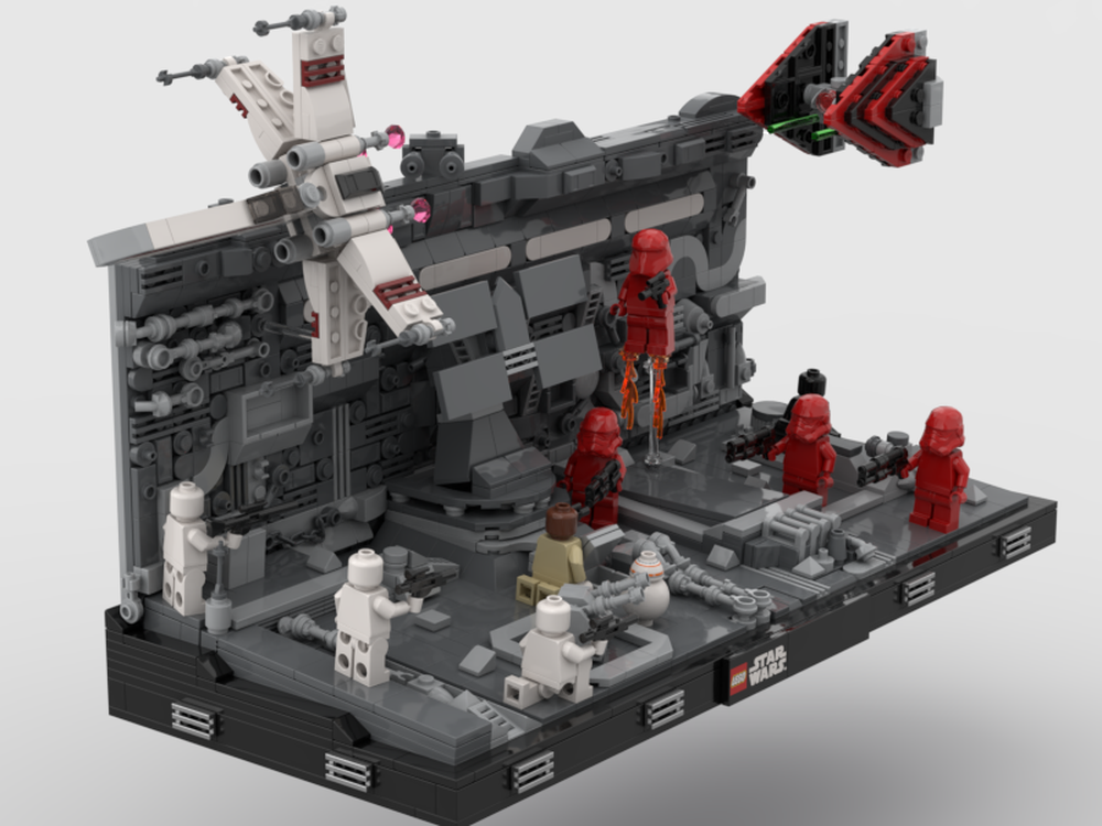 LEGO MOC Sith trooper fight resistance diorama by CRPotion ...