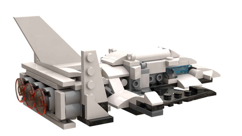 Lego Moc Alternative Spaceship By Sm4sh Rebrickable Build With Lego