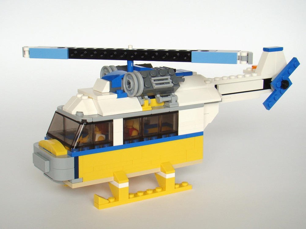 Lego Moc 31079 Helicopter By Tomik Rebrickable Build With Lego