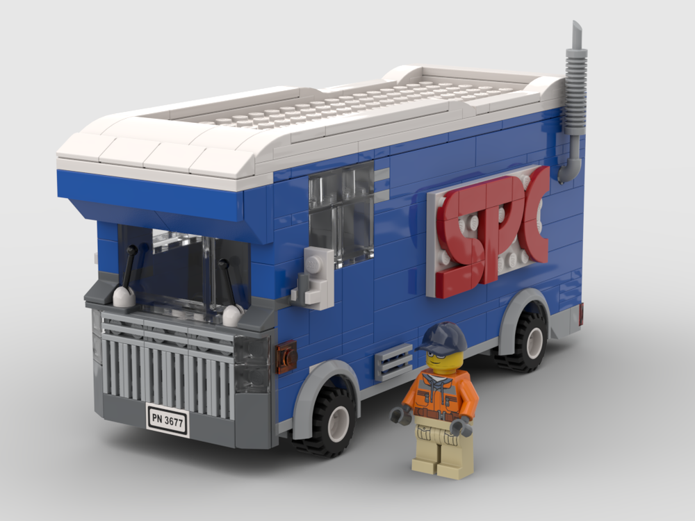 LEGO MOC Delivery Truck by cmcevoy | Rebrickable - Build with LEGO