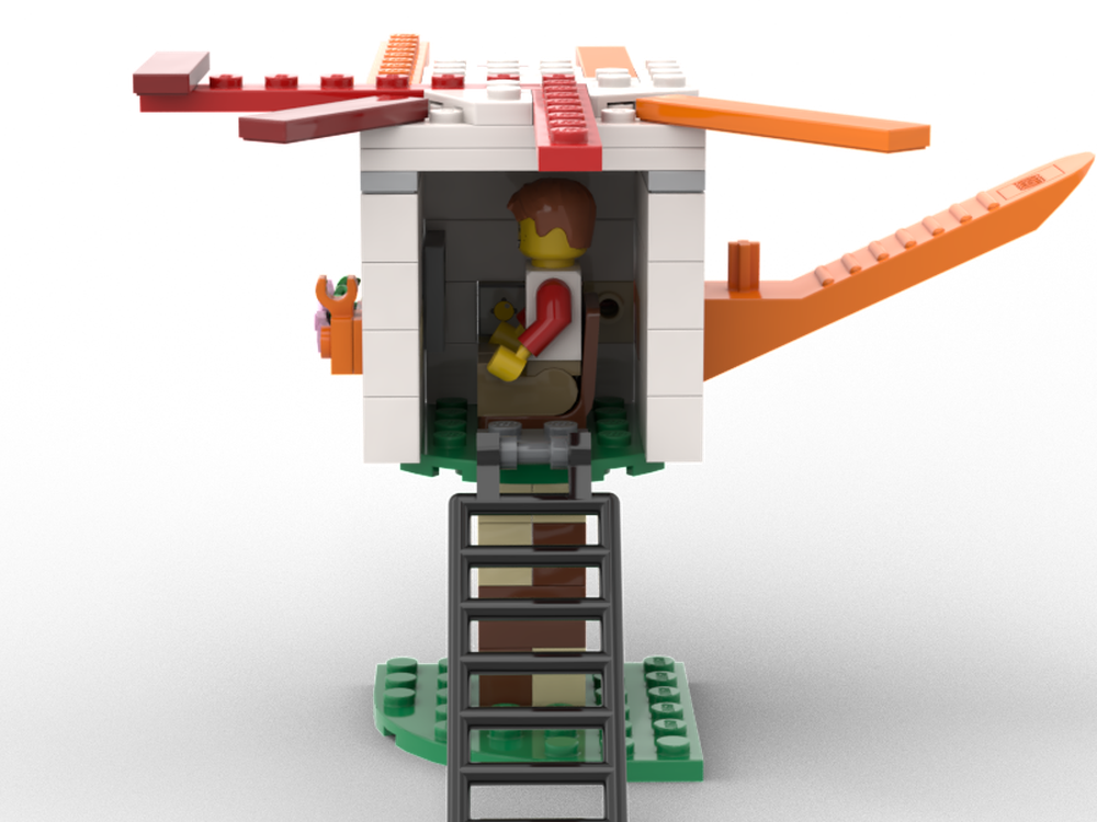 LEGO MOC Tree House by Kid Stripes | Rebrickable - Build with LEGO