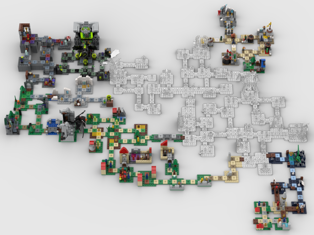 LEGO MOC Heroica - The Missing Realms: Map Collection by Mr Hunter ...