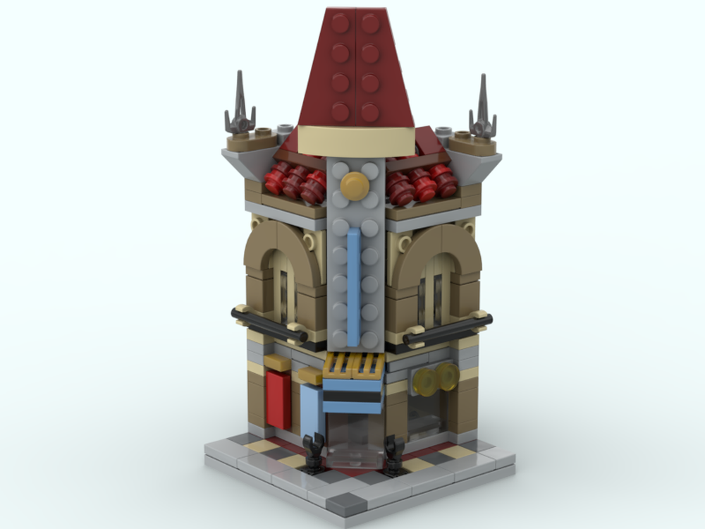 Lego Moc Mini Modulars By Sleske Rebrickable Build With Lego
