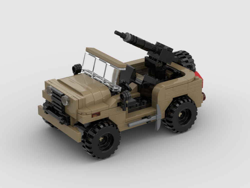 LEGO MOC 1968 Jeep M151 by toms8wides | Rebrickable - Build with LEGO