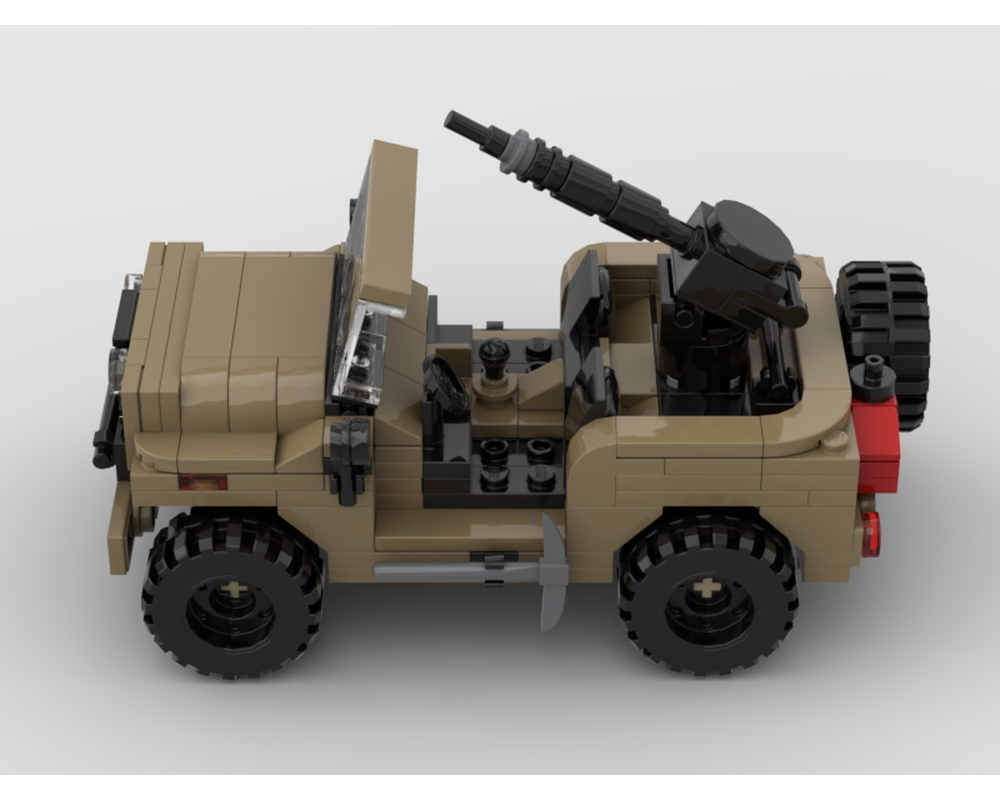 LEGO MOC 1968 Jeep M151 by toms8wides | Rebrickable - Build with LEGO