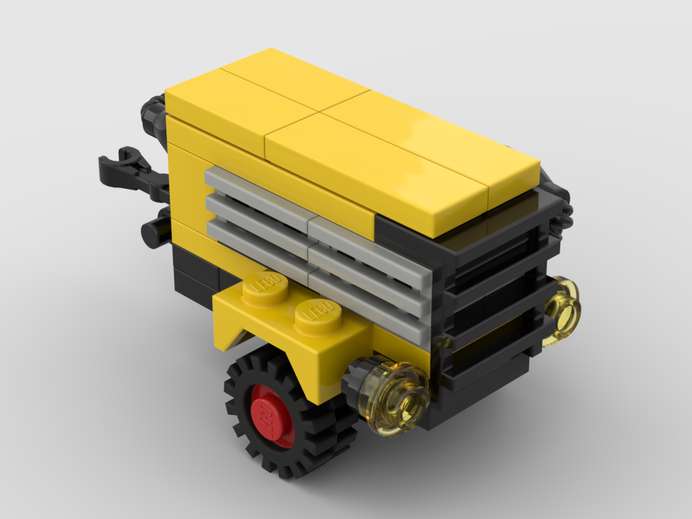 LEGO MOC Atlas Copco Portable Compressor (City Scale) by christov ...
