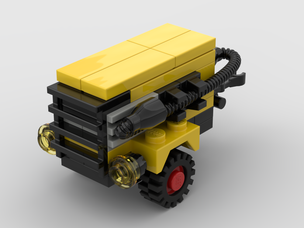 LEGO MOC Atlas Copco Portable Compressor (City Scale) by christov ...