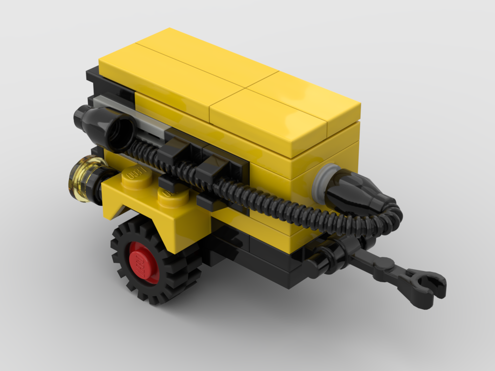 LEGO MOC Atlas Copco Portable Compressor (City Scale) by christov ...