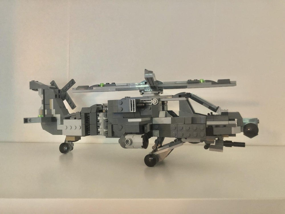 LEGO MOC AH-64 Apache by Bhadi | Rebrickable - Build with LEGO