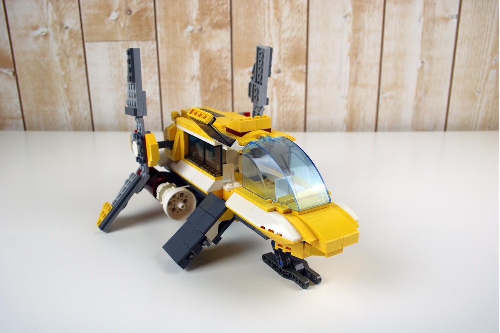 LEGO MOC Padawan Space Schoolbus / Coruscant bus from padawan menace by ...