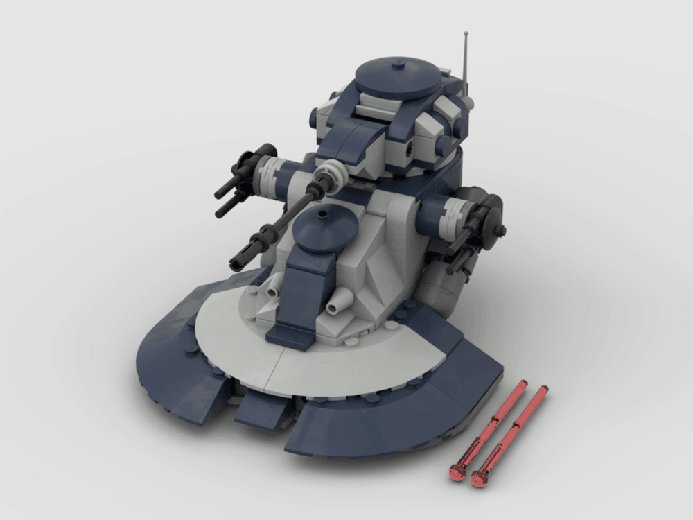 Lego Moc 75283 Cis Aat Moc By Mgs6735 Rebrickable Build With Lego